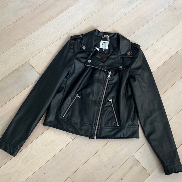 Milly Minis | Jackets & Coats | Milly Minis Girls Soft Faux Leather ...